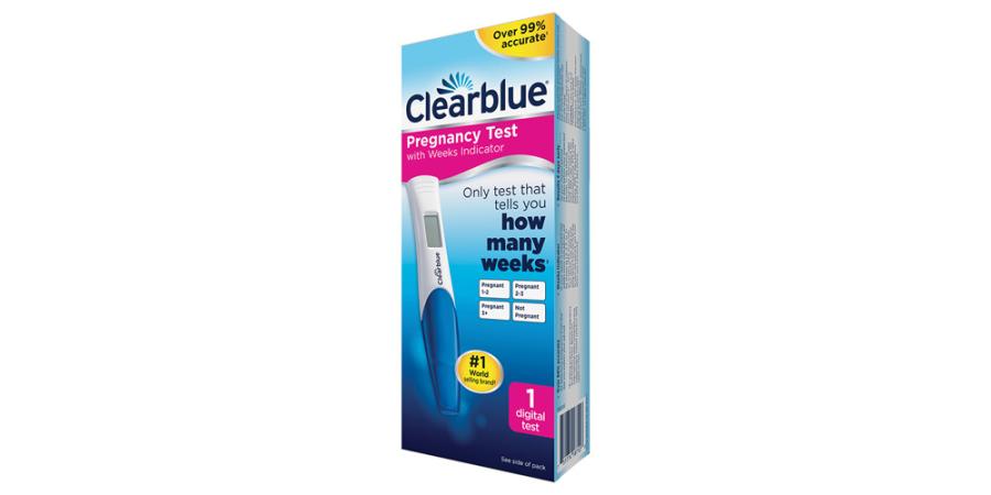 Know how far along you are with the Clearblue DIGITAL Pregnancy Test